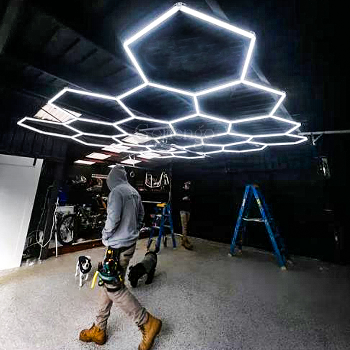 What Benefits Of NO.1 LLED Hexagon Lights In Retail Store?